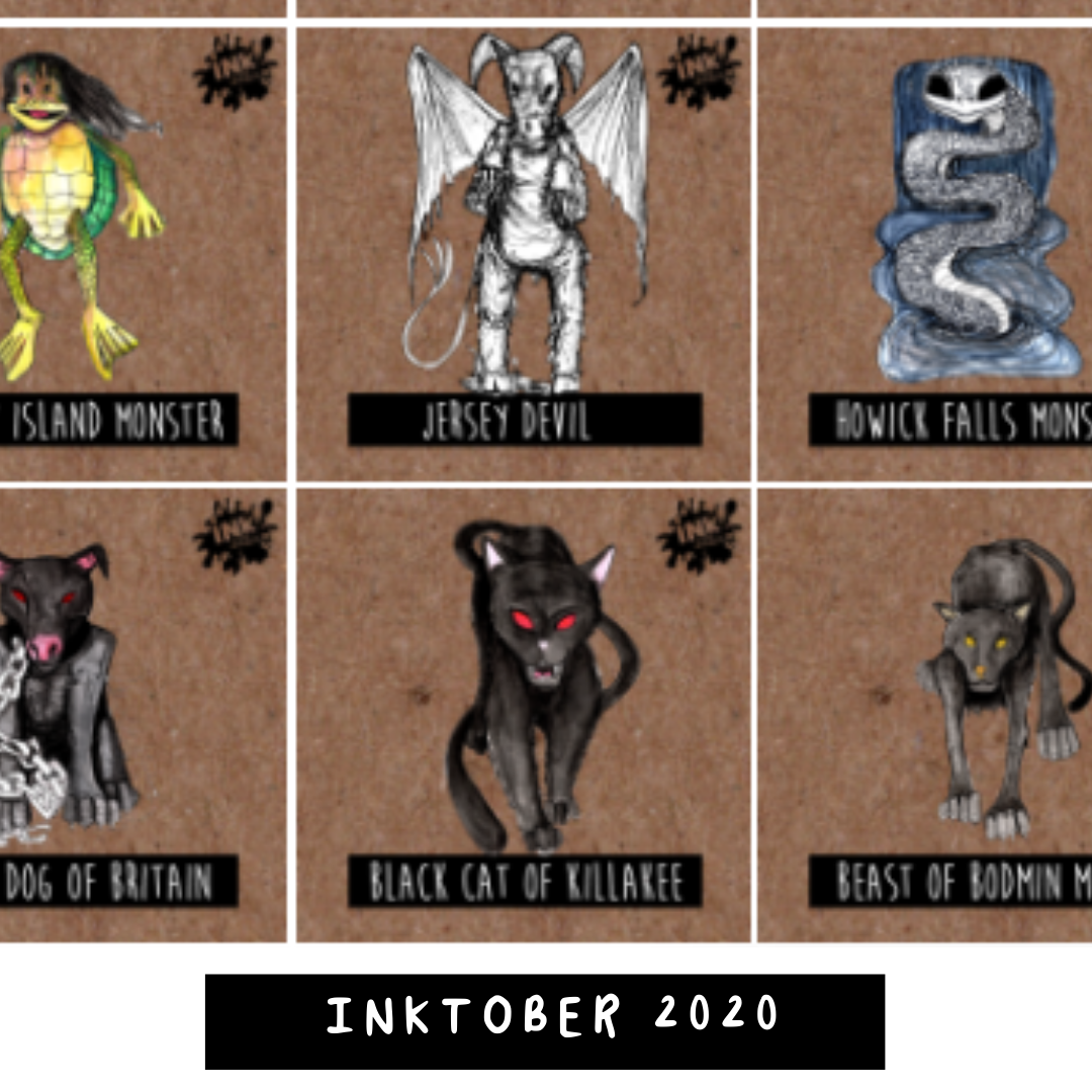 INKTOBER 2020 - Inkeater - Artist, Creator & Music Nerd